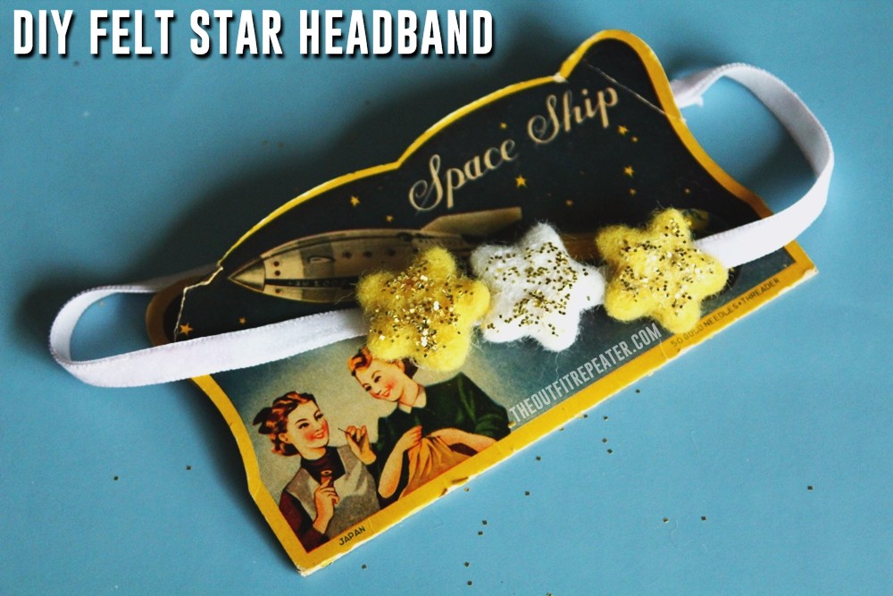 DIY Felt Star Headband ft. AnnyMay Craft Supplies - The Outfit Repeater