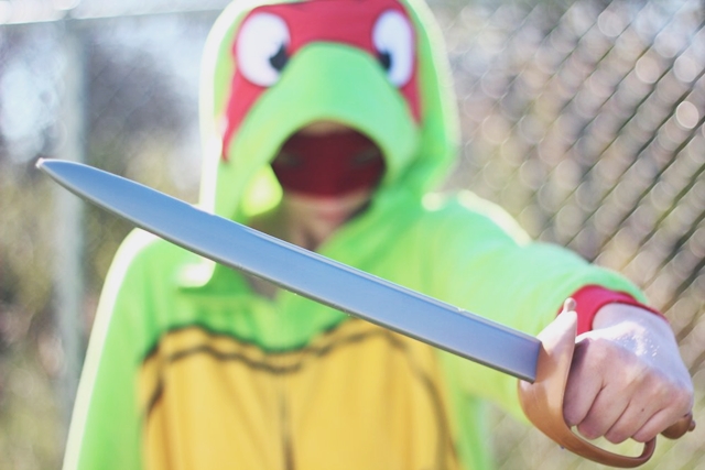 Lazy Girl Costume: Teenage Mutant Ninja Turtle - The Outfit Repeater