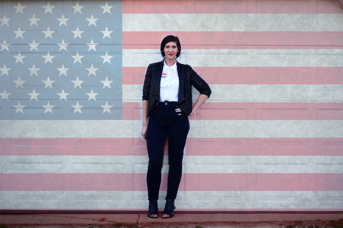 What I Wore To Vote For The First Time - The Outfit Repeater