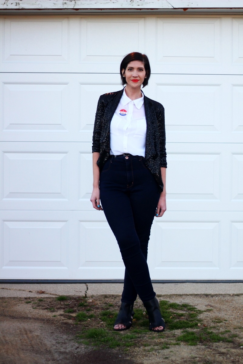 What I Wore To Vote For The First Time - The Outfit Repeater