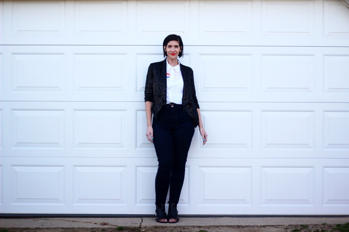 What I Wore To Vote For The First Time - The Outfit Repeater