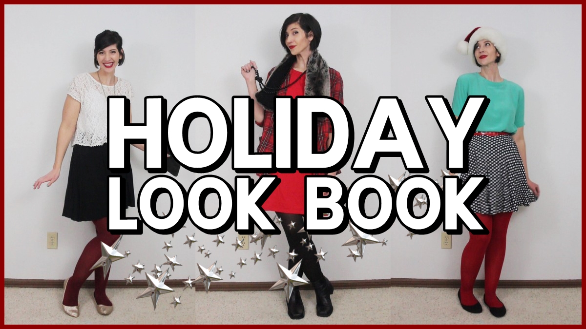 18 Outfit Ideas For Christmas & Beyond: A Thrifted Holiday Look Book ...