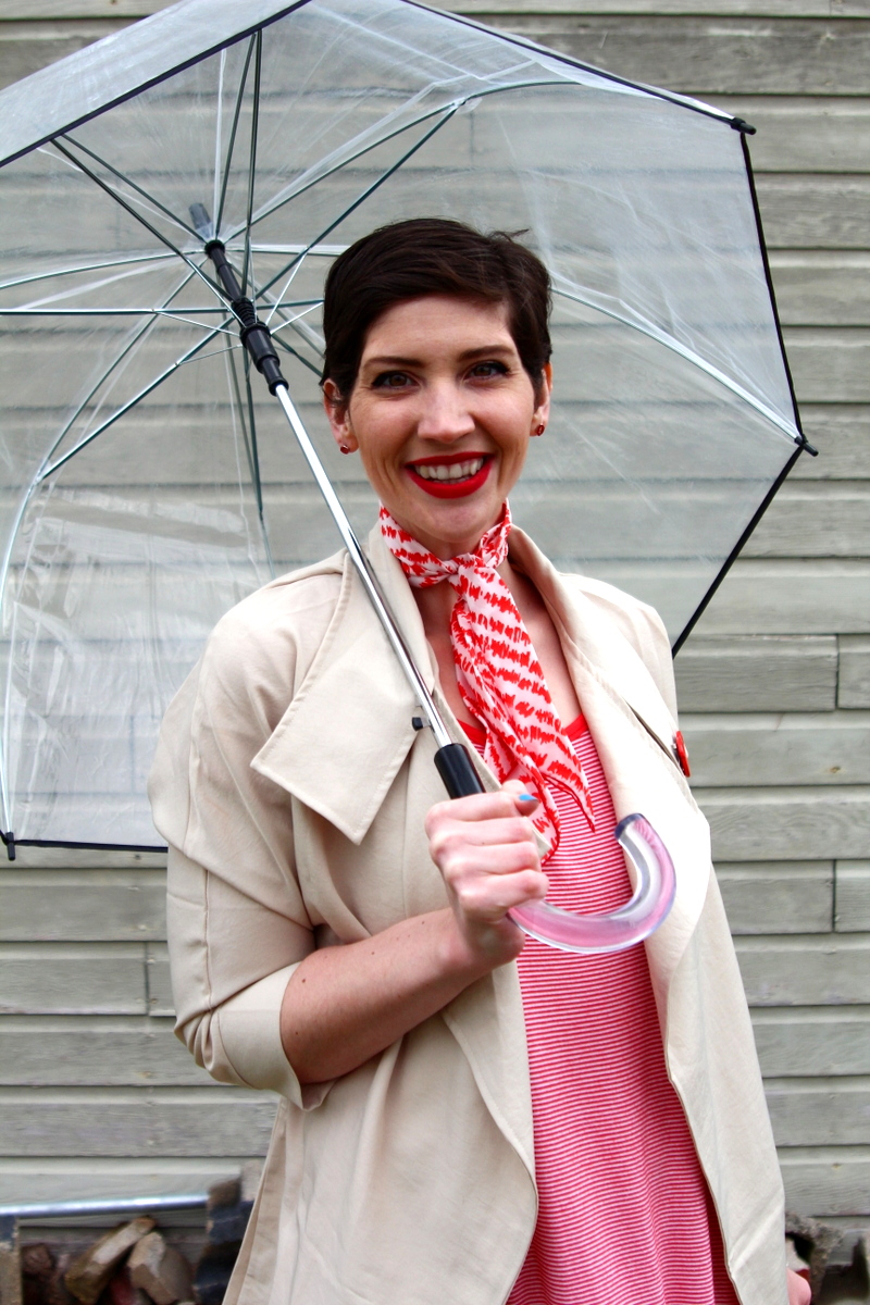 What To Wear For April Showers - The Outfit Repeater