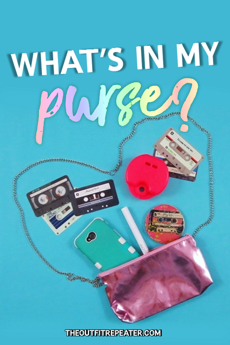What's In My Purse?: DIY Edition - The Outfit Repeater