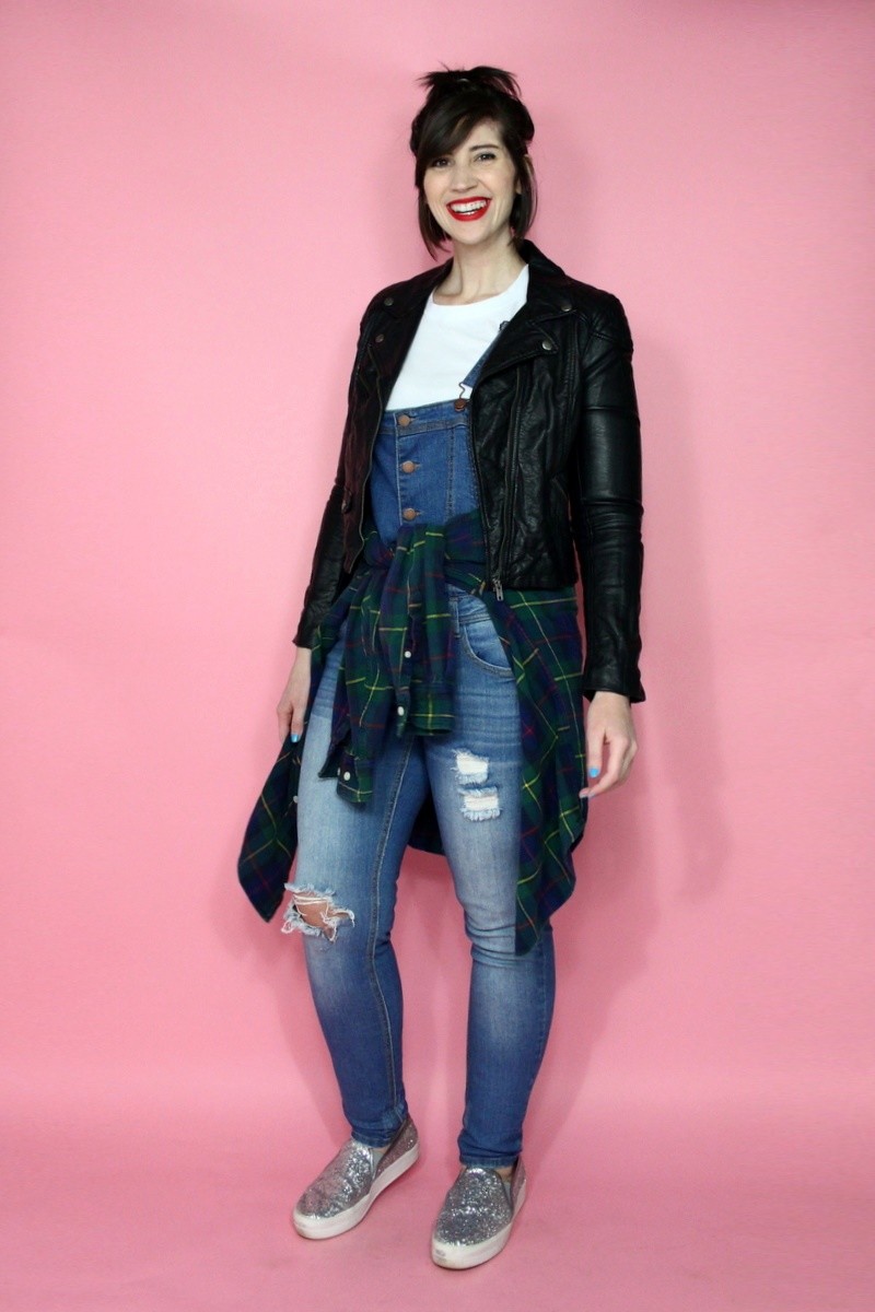 Two Ways to Wear Denim Overalls for Spring - The Outfit Repeater