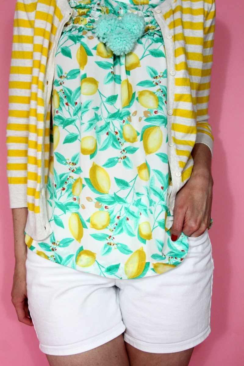 When Life Gives You a Lemon Print Shirt... - The Outfit Repeater