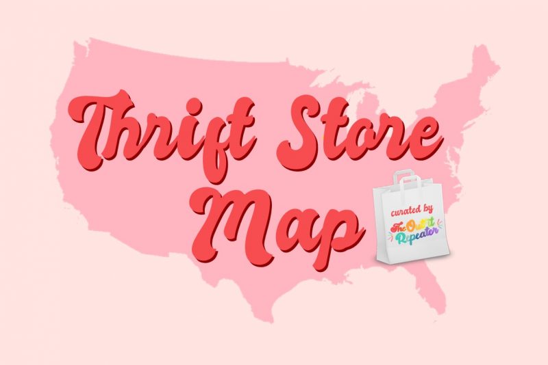 This Thrift Store Map Makes Shopping Better! | The Outfit Repeater