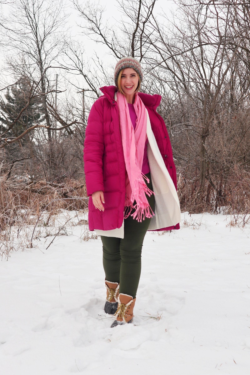 How I Dress Colorfully For Winter in Wisconsin - The Outfit Repeater