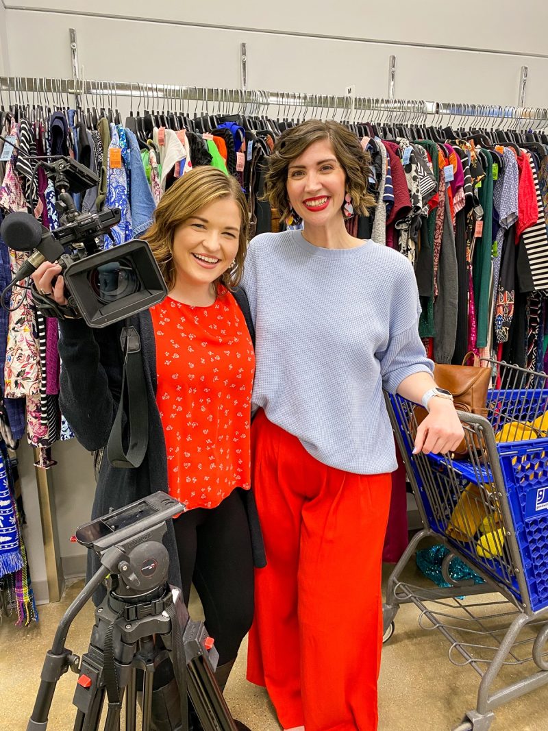 Come Thrifting With Me and NBC15 News! - The Outfit Repeater
