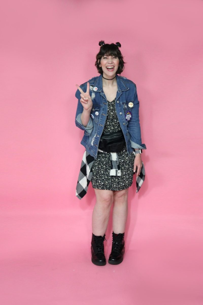 My Outfit for '90s Themed Drag Trivia Night | The Outfit Repeater