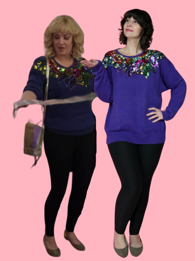 6 Ways To Wear a Tacky Sweater - The Outfit Repeater