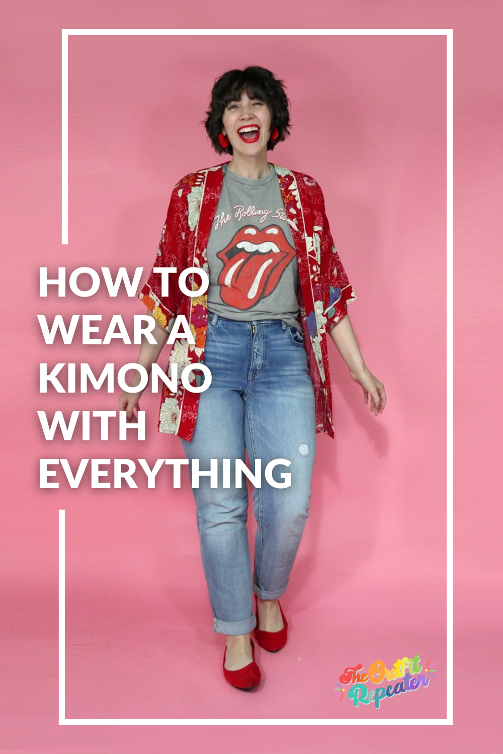 How to Wear a Kimono with Everything - The Outfit Repeater